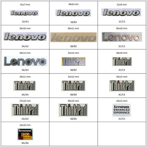 Jual Stiker Sticker Logo Lenovo Thinkpad Original - 6, A - Kab ...