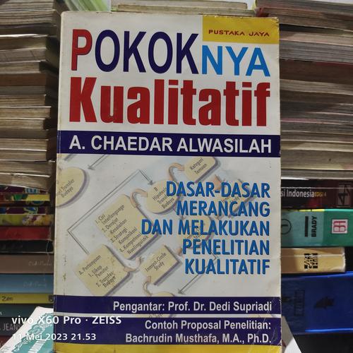 Jual POKOKNYA KUALITATIF DASAR DASAR MERANCANG DAN MELAKUKAN PENELITIAN ... Jual POKOKNYA KUALITATIF DASAR DASAR MERANCANG DAN MELAKUKAN PENELITIAN ...