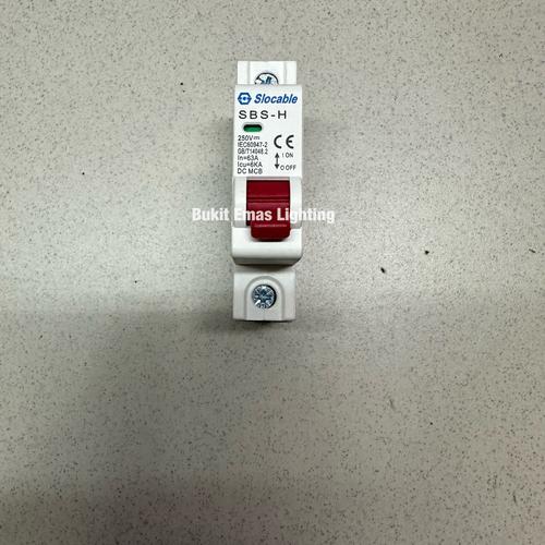 Jual MCB DC 1 pole 63A 250V Type SBS-H Slocable - Jakarta Barat - Bukit ...