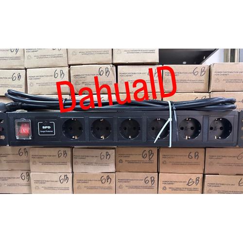 Jual PDU RACK SERVER 6 OUTLET SURGE PROTECTOR 16 AMPERE - Jakarta Pusat ...