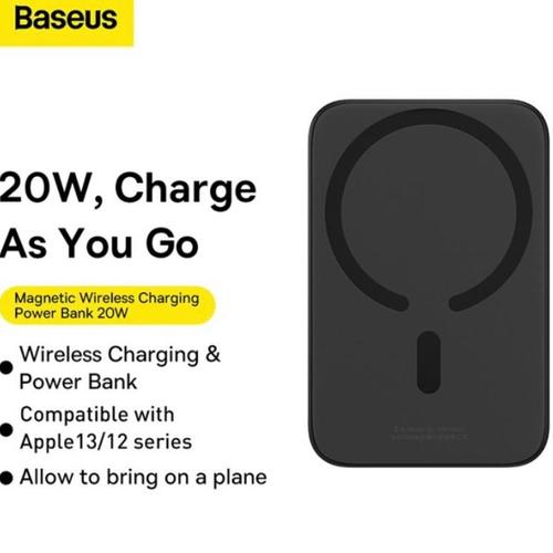 Jual BASEUS WIRELES POWER BANK MAGNETIC MAGSAFE 20W FAST CHARGING ...