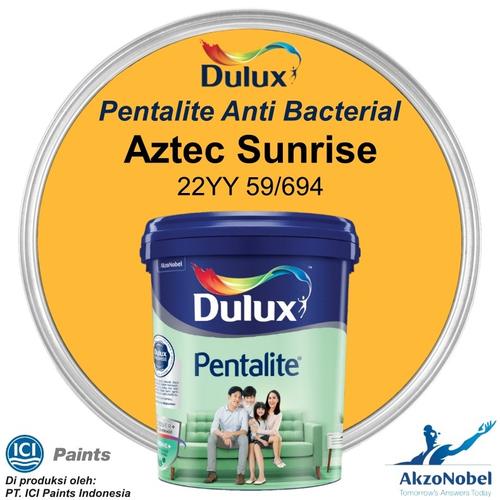 Jual Cat Tembok Dulux Pentalite Aztec Sunrise 22YY 59/694 20 Liter ...