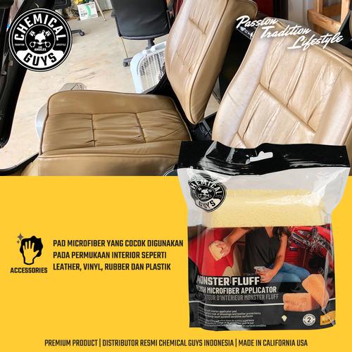 Jual Chemical Guys Monster Fluff Applicator Pad Yellow Busa Poles ...