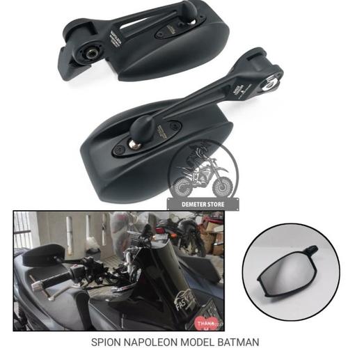 Jual Spion Napoleon Model Style Batman Rear Mirror Fairing Universal ...