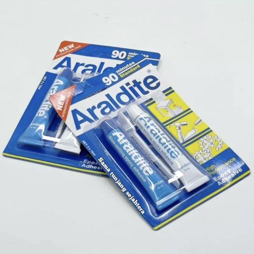 Jual Lem Besi Araldite Biru Resin Hardener / Lem Epoxy Araldite Araldit ...