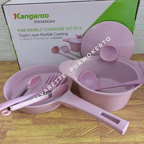 Jual Kangaroo Pink Marble Cookware tipe KG20ALS - Kab. Banyumas ...