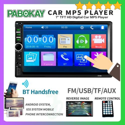 Jual Monitor Head Unit Mobil Double Din 7 Inch MP5 Player Pabokay 7018B ...