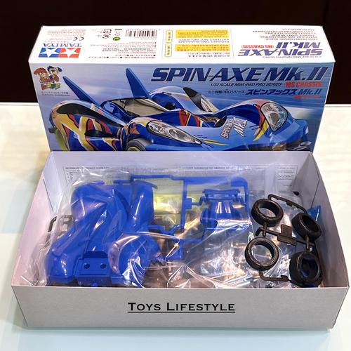 Jual Mainan Rakit Mobil Tamiya Mini 4WD - Spin Axe MK II (ORIGINAL ...