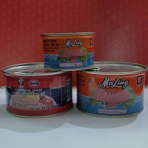 Jual TTS Maling Canned Pork / HAM Luncheon Meat Daging Babi Dalam ...