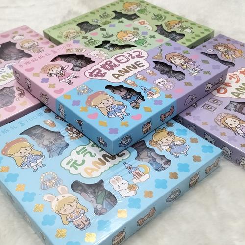 Jual Stiker Motif Kartun Korea Lucu 100 Pcs Anti Air Stiker Deco ...