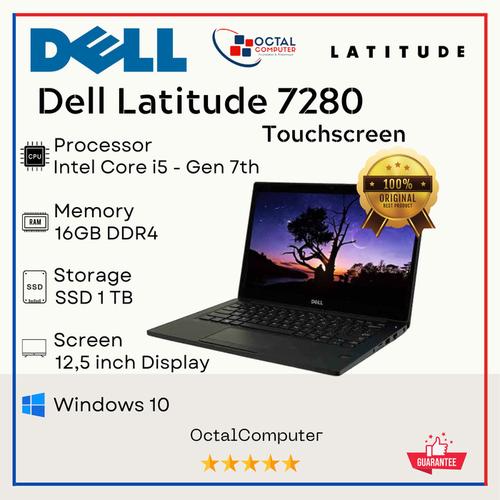 Jual Laptop Dell Latitude 7280 Core i7/core i5 Gen 7 | 16GB | 1TB SSD ...