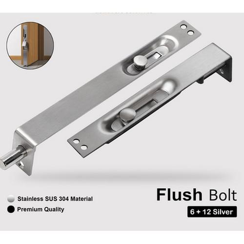 Jual Set Grendel Slot Besi Stainless Sistem Pengaman Pengunci Pintu ...