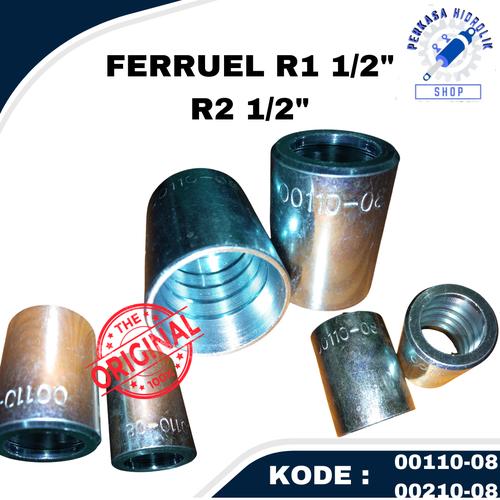 Jual Ferrule Sleeve R1 1/2" Inch dan R2 1/2" Inch Hydraulic Hose Besi ...