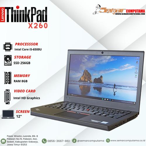 Jual LENOVO THINKPAD X260 I5 6300U Ram8GB - 8GB/256GB SSD - Kab ...