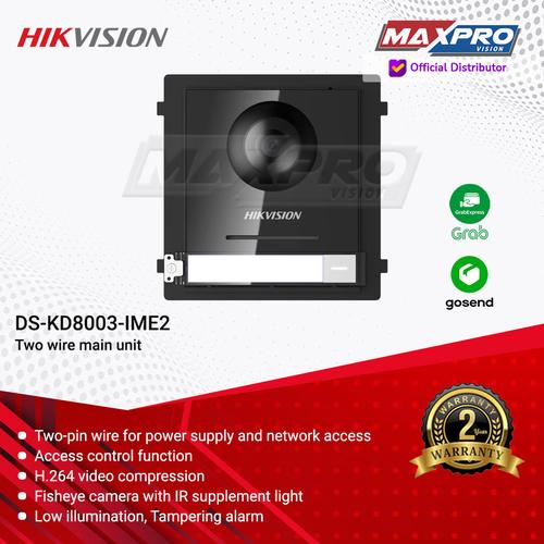 Jual DS-KD8003-IME2 - HIKVISION VIDEO INTERCOM OUTDOOR STATION ...