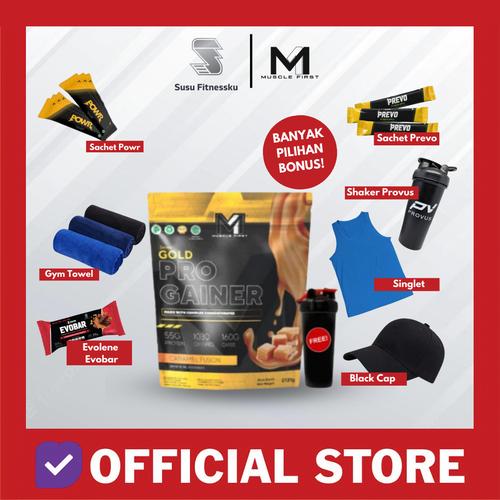 Jual M1 Pro Gainer Muscle First Pro Mass Gainer 6 Lbs - melon - Jakarta ...
