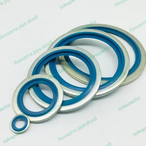 Jual 1/2 INCH BSPP BONDED SEAL / WASHER SEAL / GASKET RING SEAL ...