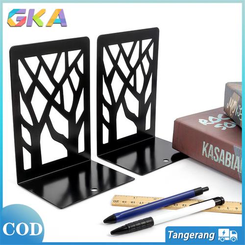 Jual Penyangga Buku Besi-Stand Book-Pembatas Buku Besi-Metal Bookstand ...