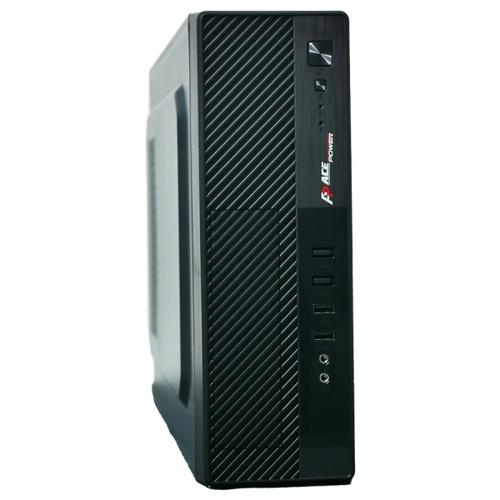 Promo ACE POWER M16 - Compact Slim Mini Tower Computer Casing with PSU ...
