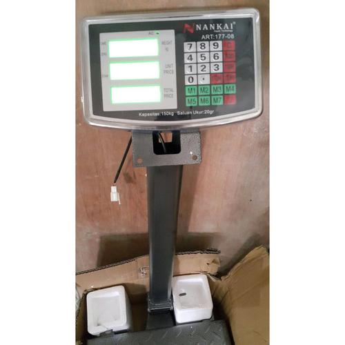 Jual TIMBANGAN NANKAI DUDUK DIGITAL KAPASITAS 150 KG / 150kg NANKAI ORIGINA - Kota Semarang ...