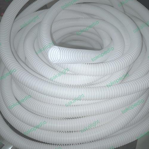Jual FLEKSIBEL PIPA CONDUIT PUTIH-METERAN/FLEXIBLE CONDUIT PUTIH ...