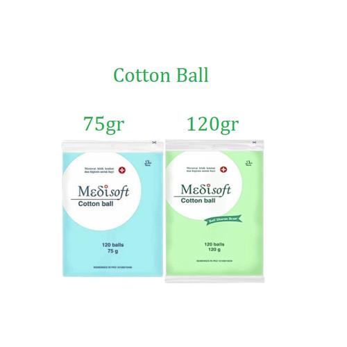 Jual Medisoft kapas bulat isi 120 pcs - Hijau 120gr - Jakarta Utara ...
