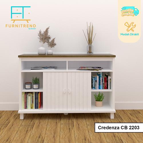 Jual [JADETA ONLY] FURNITREND-CB2203 Cabinet Buffet/Lemari Bufet/Meja ...