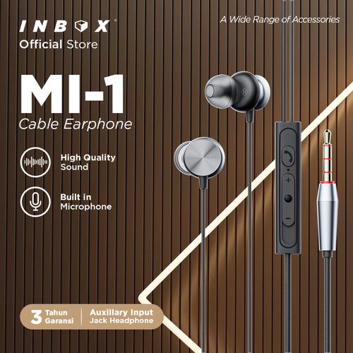 Promo Earphone | Handsfree | Headset | Cable Earphone Inbox MI-1 - Kota ...