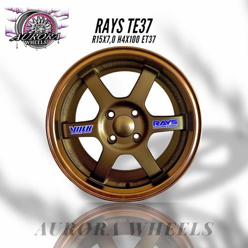 Jual Velg RAYS TE37 R15 H4X100 - Kab. Semarang - Aurora Wheels | Tokopedia