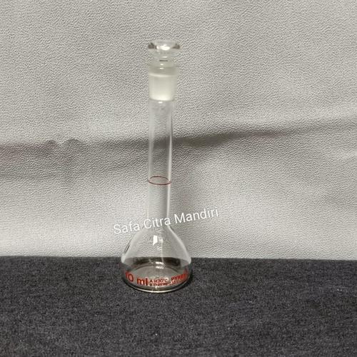 Jual Labu Ukur 10ml Pyrex/ Labu Takar / Volumetric Flask Pyrex - Kota ...