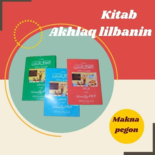 Jual akhlaqul banin akhlaq lilbanin lil banin makna pego jawa gantung ...