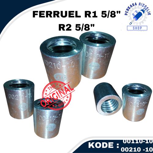 Jual Ferrule Sleeve R1 5/8" Inch dan R2 5/8" Inch Hydraulic Hose Besi ...
