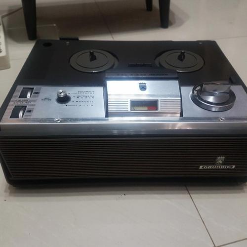 Jual Reel to reel Decoder Grundig Deluxe TK145 Off Mulus Cover Ada ...