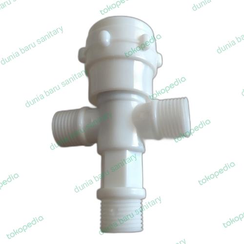Jual stop kran T cabang ½in pvc plastik - Kab. Tangerang - dunia baru ...