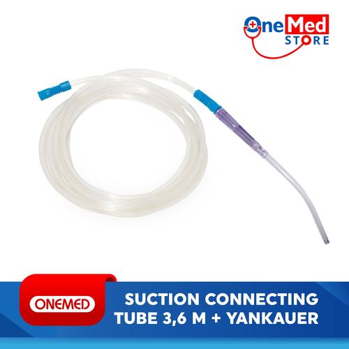 Jual Suction Connecting Tube 3,6m Plus Yankeur Tip Steril OneMed - Kota ...
