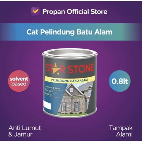 Jual STAR STONE CAT BATU ALAM ANTI LUMUT & ANTI JAMUR 0.8 L ...