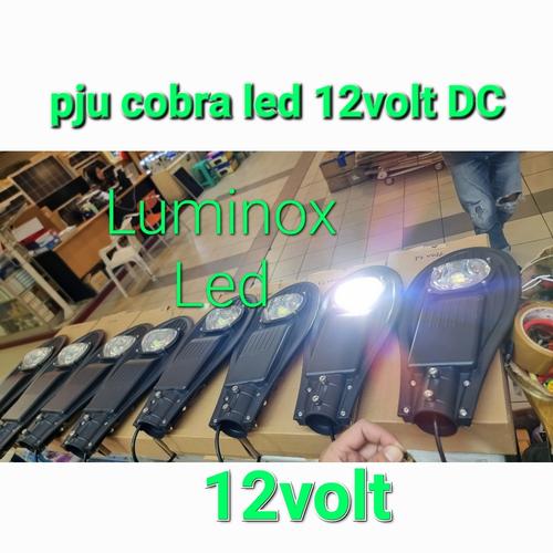 Jual lampu pju led 50w 50watt dc 12v 12volt/ lampu jalan 12v 50w 50watt ...