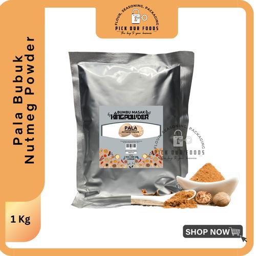 Promo Pala Bubuk 1 kg / Nutmeg Powder 1000 gram / Pala Bubuk 500 gram ...