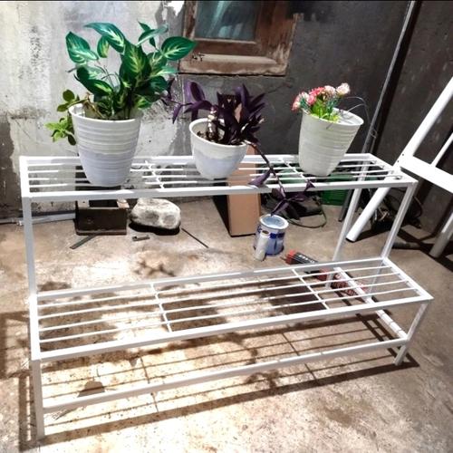 Jual Rak Bunga Besi Anti Karat Rak Tanaman Rak Pot Bunga KNK Rak Pot ...