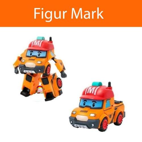 Jual Mainan Anak Action Figur Robocar Poli Mark Mobil Transform Robot ...