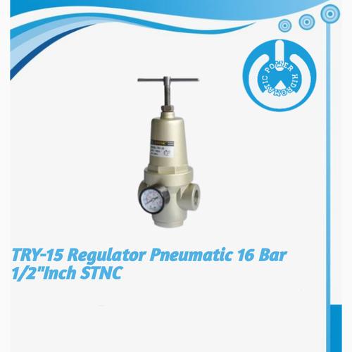 Jual TRY-15 Regulator Pneumatic 16 Bar 1/2"Inch STNC - Jakarta Barat ...