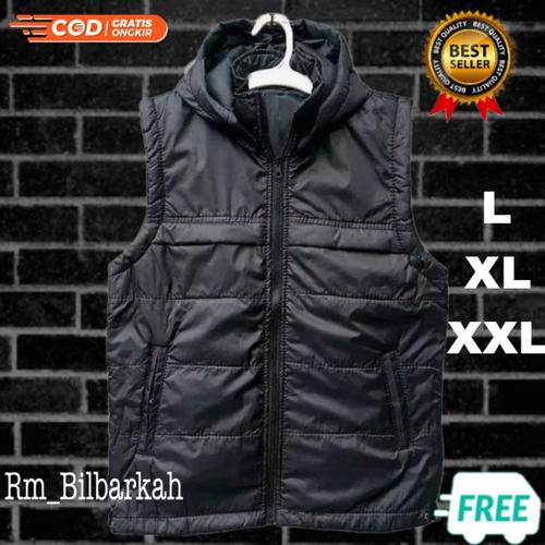 Promo ROMPI PARASUT PREMIUM/JAKET ROMPI TANPA TANGAN TEBAL BAGUS ...