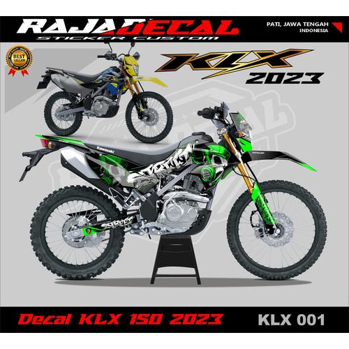 Promo Decal Sticker KLX 150 Facelift 2023 Fullbody_Stiker Dekal KLX 150 ...