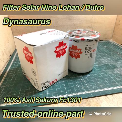 Jual Filter Solar Lohan HT130 Dynasaurus Dutro ATAS FC 1301 Sakura ...