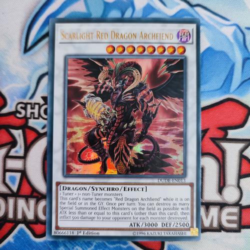 Jual yugioh scarlight red dragon archfiend DUDE original - Jakarta ...