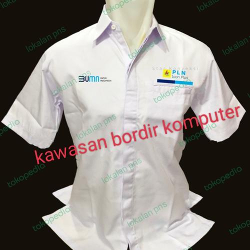 Jual seragam PLN icon plus pdh PLN icon plus kemeja PLN icon plus ...
