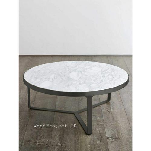 Jual Coffee Table Marmer Bulat Minimalis Industrial - Kab. Jepara ...