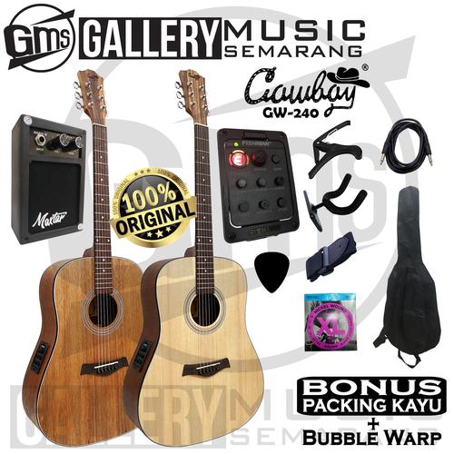 Jual ORIGINAL!!! Gitar Akustik Elektrik Cowboy GW-240 NA GW 240NS ...