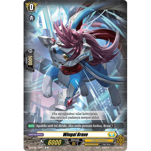 Jual Wingal Brave (C) | D-BT03 | Bahasa Vanguard - Jakarta Barat - Carttu | Tokopedia