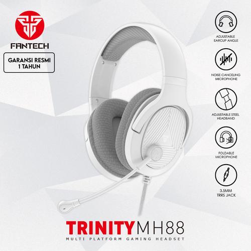 Promo Fantech TRINITY MH88 Multiplatform Headset Gaming Mobile FREE SPLITTER - Pink / Sakura ...